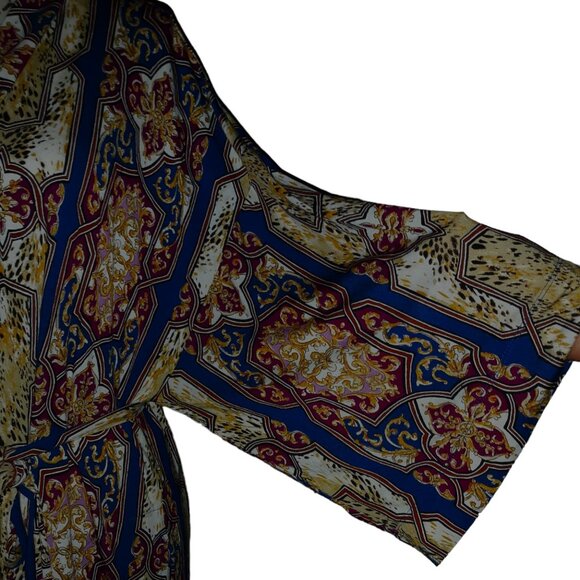 Soma | Intimates & Sleepwear | Soma Robe Multi Colored Retro Jungle ...